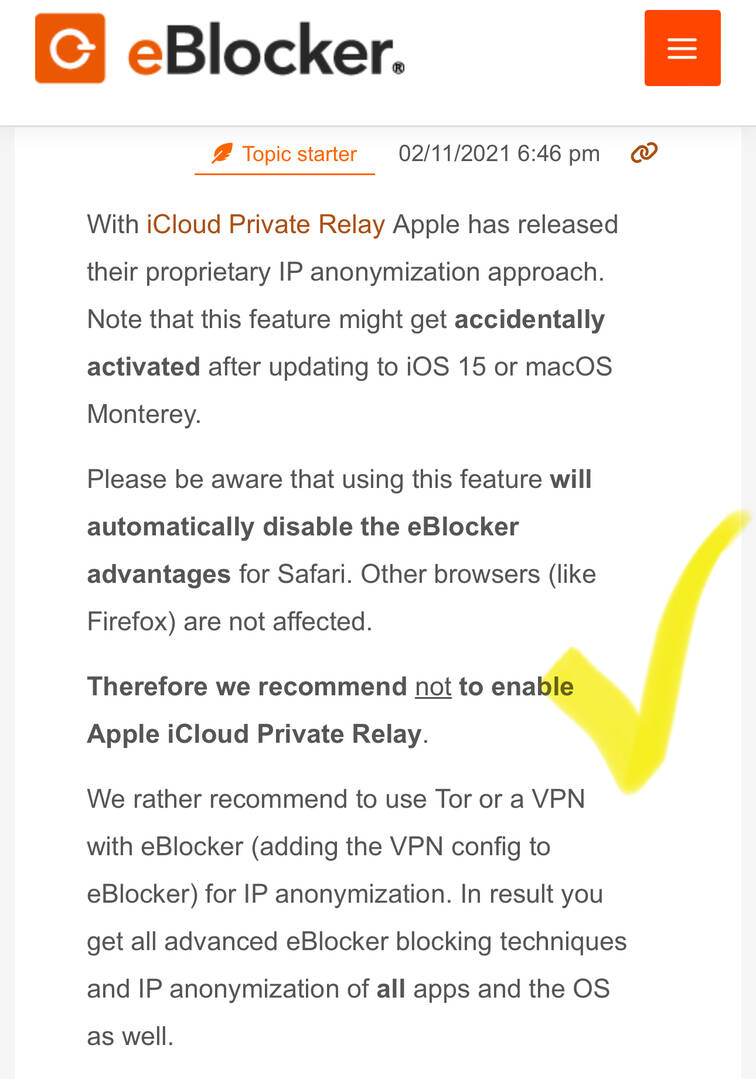 Lacking Some Green Checkmarks After Initial Setup Eblocker Open Source Forum Eblocker Open