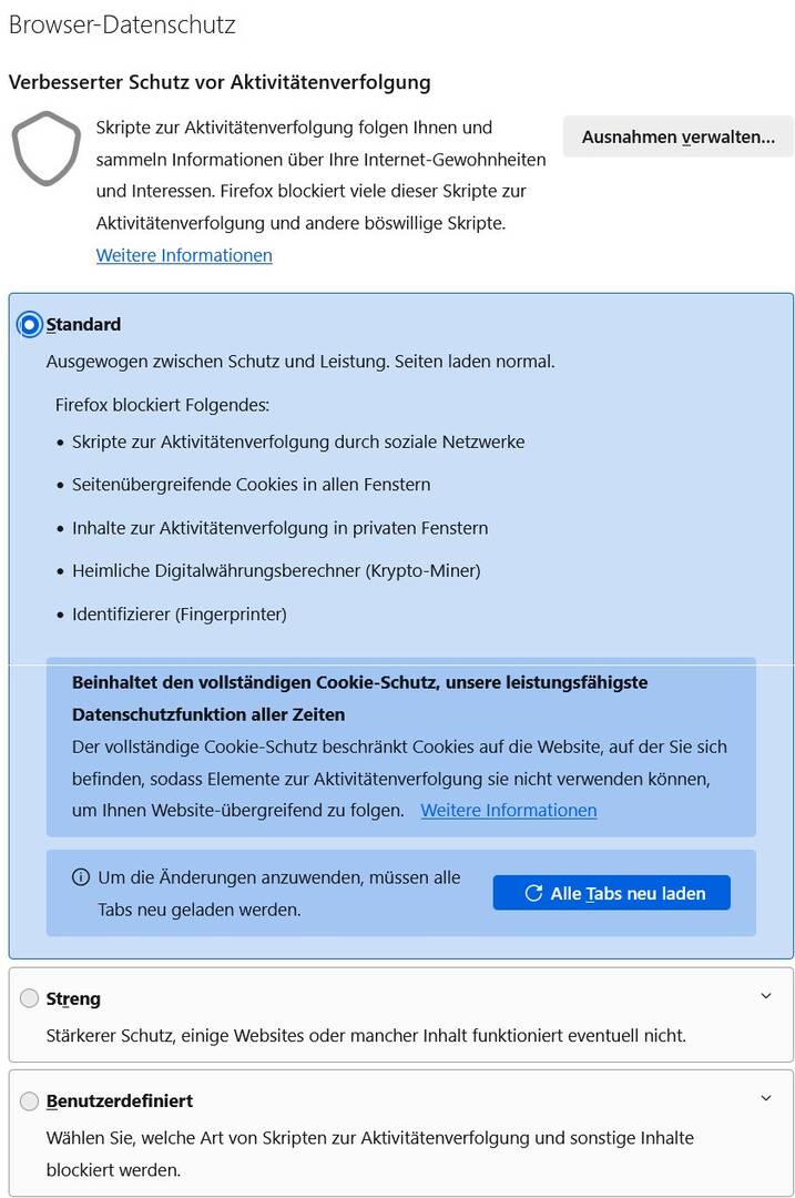 Tracking Protection In Firefox For Desktop Eblocker Open Source Forum Eblocker Open Source Forum